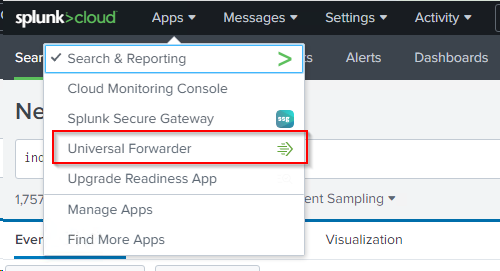 Deployment of Data Connector with Splunk Cloud Destination