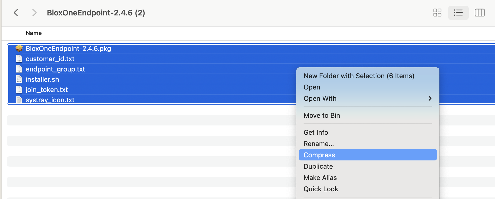 How to remove Infoblox endpoint from the systray icon on macOS using ...
