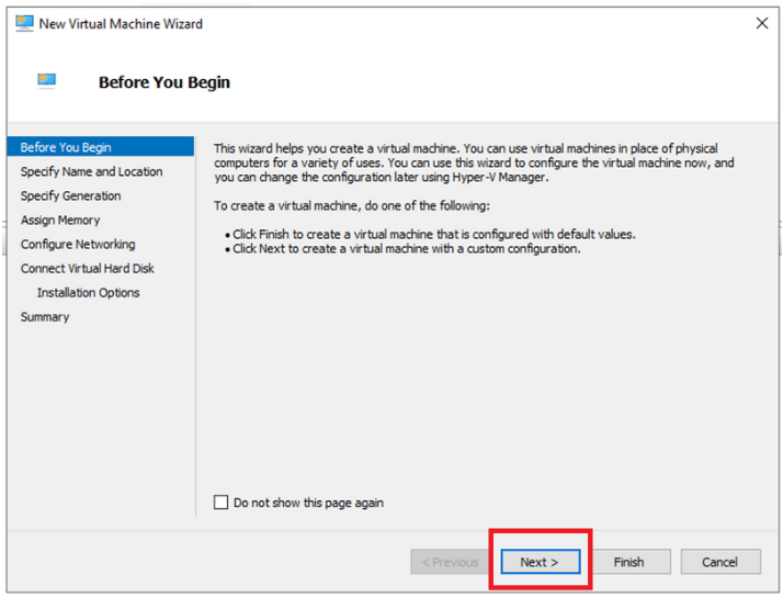 How to Install VHD Image on Hyper-V