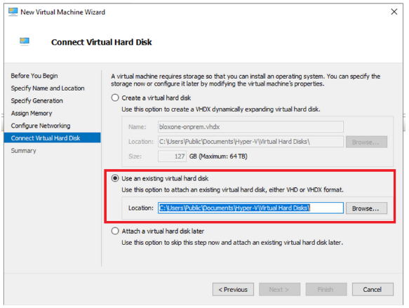 How to Install VHD Image on Hyper-V