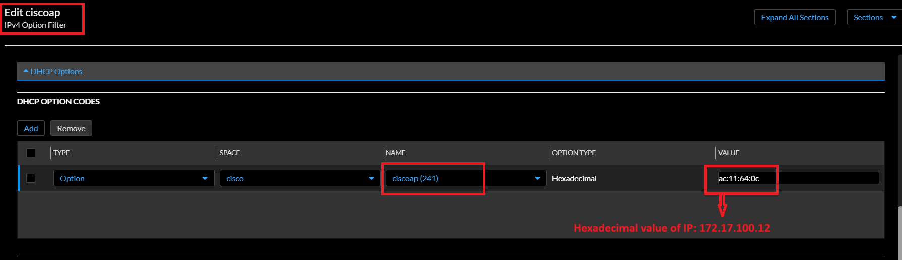 How to Set Up DHCP Option 43 to Provide Controller IP to Cisco APs.