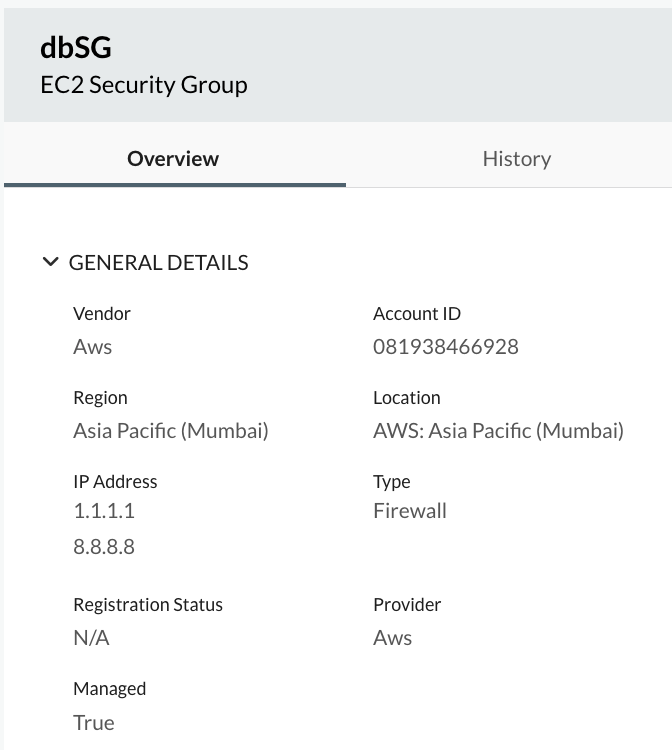 Asset Insights - What is the significance of showing IP addresses for ...