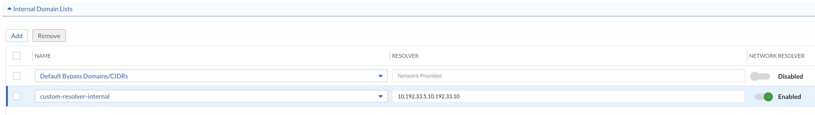 How to configure Infoblox Endpoint to forward the internal/bypass domains to a specific DNS ...